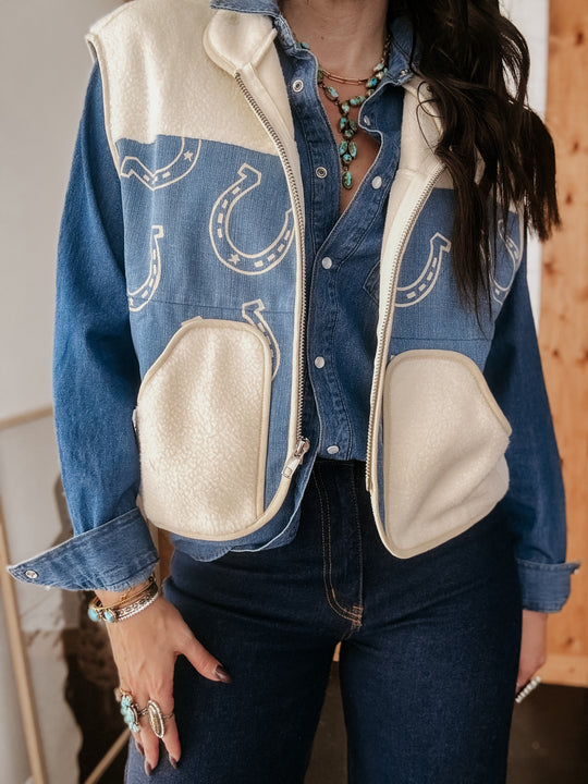 Cowgirl Vest Collection - Western Denim, Fringe & Plaid Styles | The Wild J